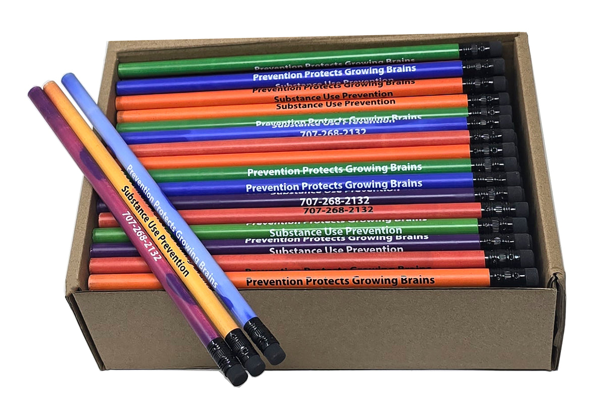 Personalized Imprinted Glitz Round Pencils in Bulk from Pencil Guy Shop