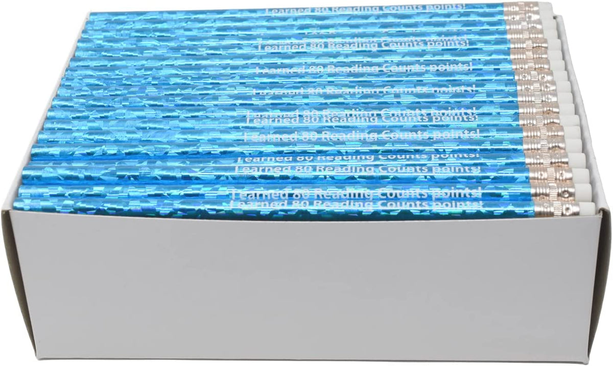 Personalized Imprinted Glitz Round Pencils in Bulk from Pencil Guy Shop